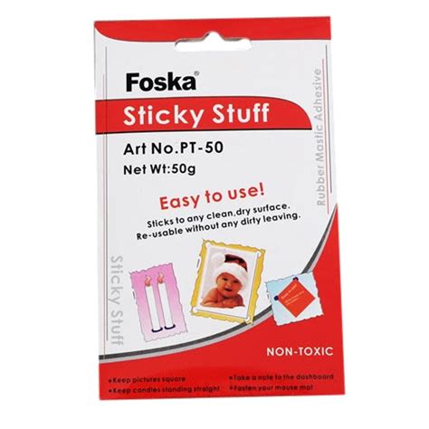 50g Power White Tack Sticky Stuff Choice Wholesale