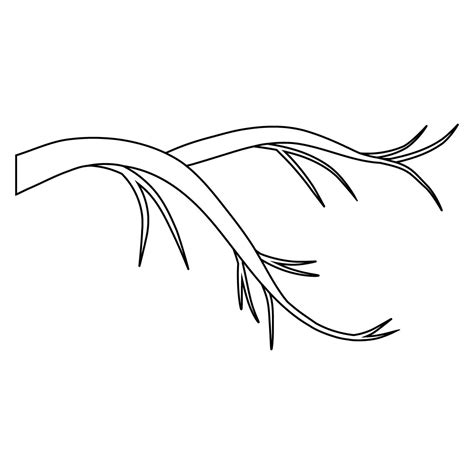 Branch Icon Vector Tree Illustration Sign Firewood Symbol Or Logo 36584775 Vector Art At Vecteezy