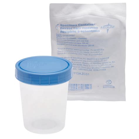Medline Sterile Or Specimen Container 4oz 70bx