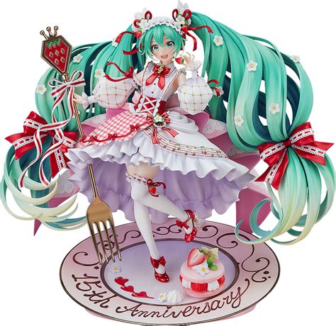 Hatsune Miku 15th Anniversary Ver Vocaloid Figure Strawberry Miku