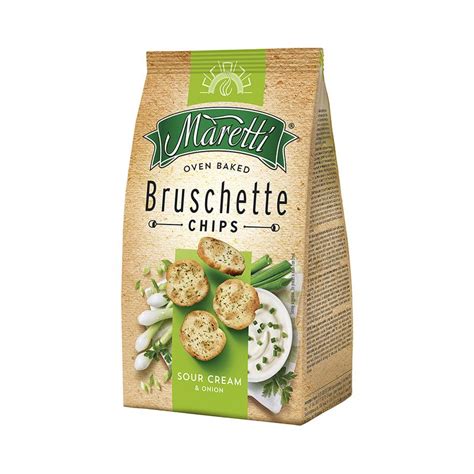 Bruschetta Krõpsud Hapukoore Ja Sibulaga Maretti 70 G Püsivalt Head