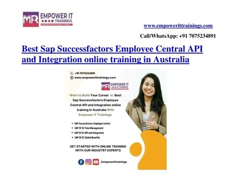 Ppt Best Sap Successfactors Employee Central Api And Integration