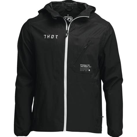 Thor Unit Light Shell Jacket Black Motorcycle And Atv Parts