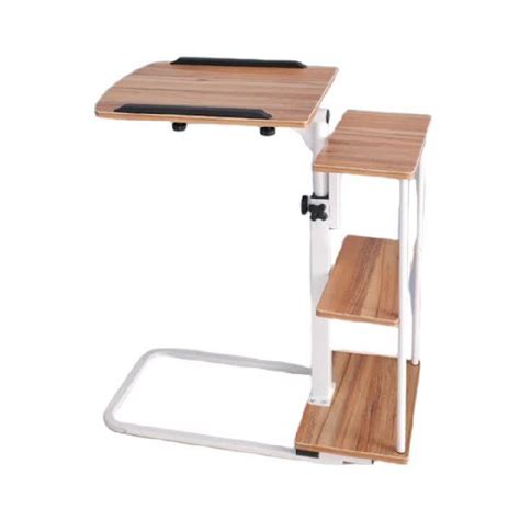 Lifting Computer Laptop Table Mobile Height Adjustable Folding Beside