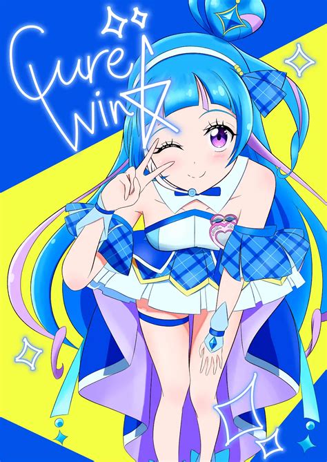 Cure Wink Aokaze Nana Image By Al In Zerochan Anime