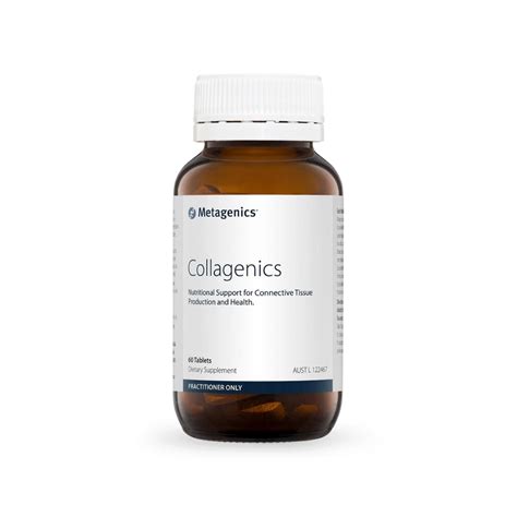 Metagenics Collagenics 60 Tablets Nutrimedica