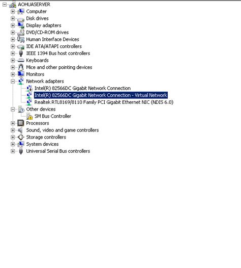 Solved How To Remove Hyper V Virutal Network In SBS 2008 After Remove