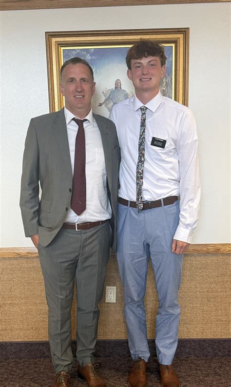 Jeff Brummer I Am Stoked For Tyler To Serve Our Savior Facebook