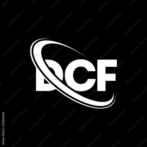 Dcf Logo Dcf Letter Dcf Letter Logo Design Intitials Dcf Logo Linked With Circle And