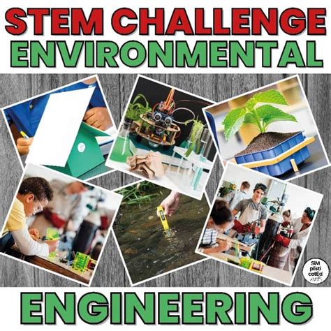 Stem Challenge Environmental Engineering Stem Activity Middle School
