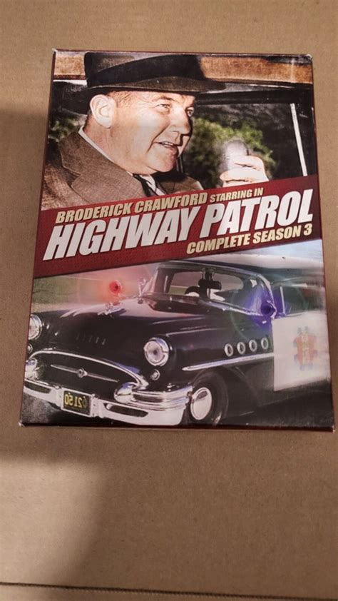 Broderick Crawford Highway Patrol Dvd Highway Patrol Us Tv Series