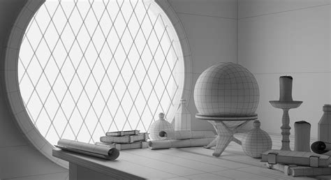 Mystic Table Wireframe Cycles By Triforcio On Deviantart