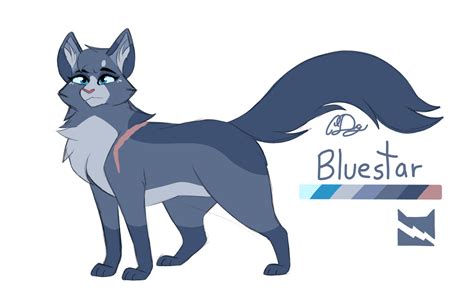 Warrior Cat Drawings Bluestar