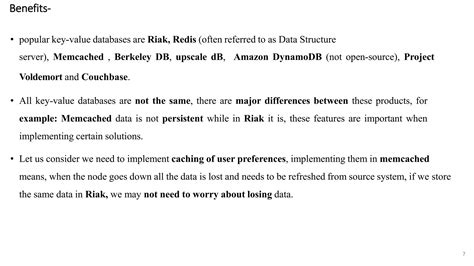 Unit Iii Key Value Based Databases In Nosqlpptx