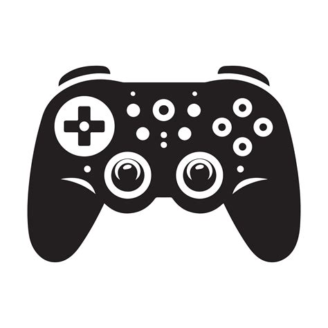 Gaming Controller Silhouette Art Illustration 46148270 Vector Art At Vecteezy Gaming Controller Silhouette Art Illustration 46148270 Vector Art At Vecteezy