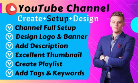 Create, setup, banner, thumbnail design and optimize youtube channel by Rayhan61 | Fiverr