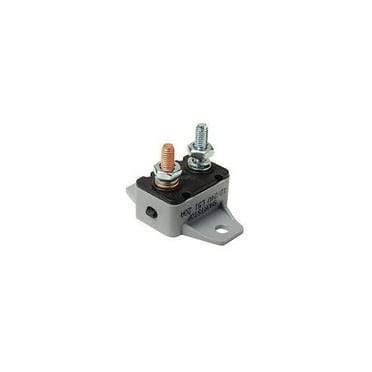 Blue Sea Systems A Series Black Single Pole Toggle Circuit Breaker
