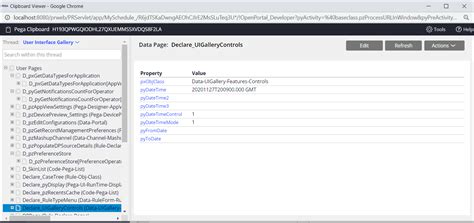 Different Values For Date Time Property In Ui And Clipboard Support Center