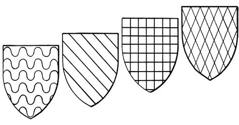 Printable Shield Pattern