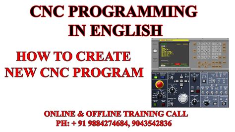 How To Make New Cnc And Vmc Program In English Cnc Vmc Programming English Cncprogramenglish