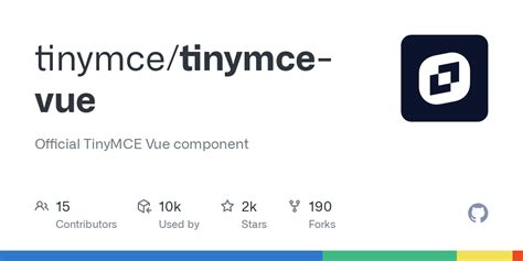 issues · tinymce tinymce vue · github