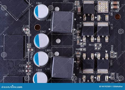 Voltage Regulator Module Stock Image Image Of Semiconductor 94192589