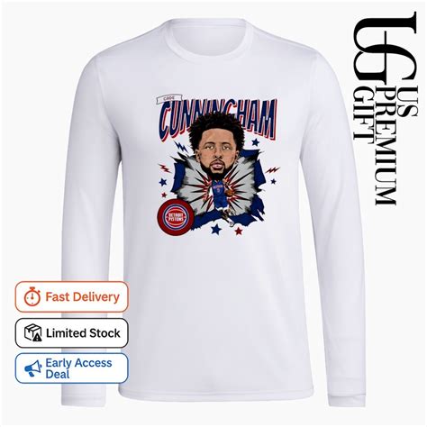 Cade Cunningham Player Detroit Pistons Nba Caricature Shirt Hoodie