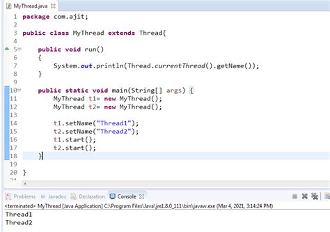 Multithreading In Java Ajitation