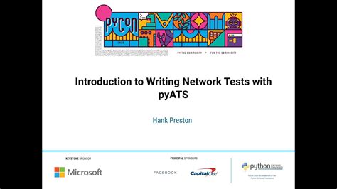 Talk Hank Preston Introduction To Writing Network Tests With Pyats Youtube