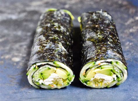 Sushi Style Wraps Seaweed Wrap Sushi Delights Sushi Inc