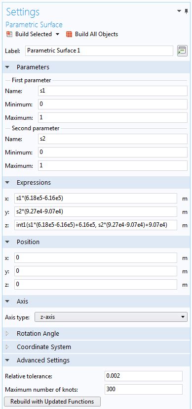 How To Build Geometries From Elevation Data To Model Irregular Shapes Comsol Blog