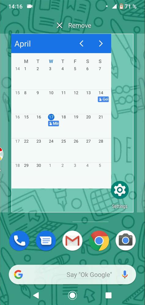 Remove A Widget Android Manual TechBone