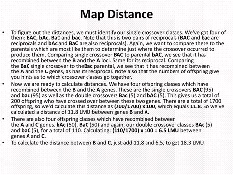 How To Solve Linkage Map Problems PPTX
