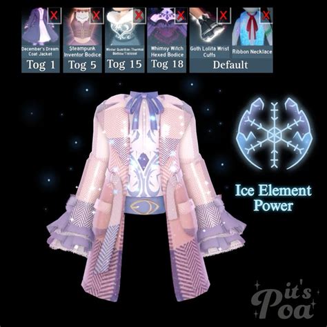ice element outfit combo by poalovelie on ‘x twitter high clothes