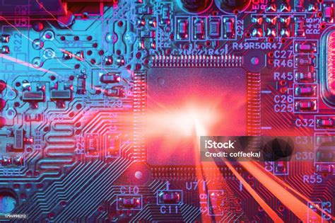 Ultra High Speed Data Digital Microprocessor Computer Nano Chip On Circuit Board Technology