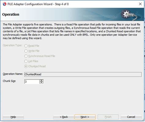 Soalicious 12c Soa Bpel Process Large Files Using Oracle File Adapter Chunked Read Option