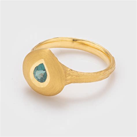22k Gold Alexandrite Ring Superpavefinejewelry