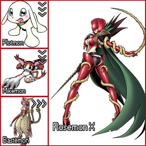 Rosemon X Line R Digimon
