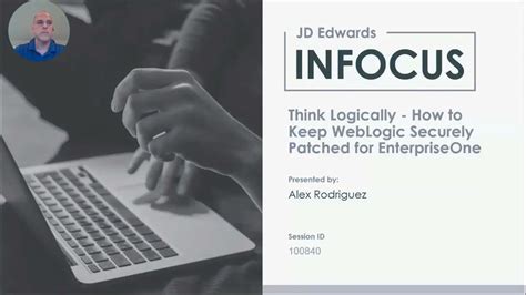 think logically how to keep weblogic securely patched for