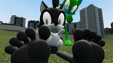 Fonzo Watching Angel Trying To Wiggle His Big Toe By Jollynee On Deviantart