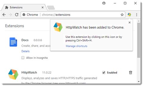 Installing A Chrome Extension Without An Internet Connection HttpWatch BlogHttpWatch Blog