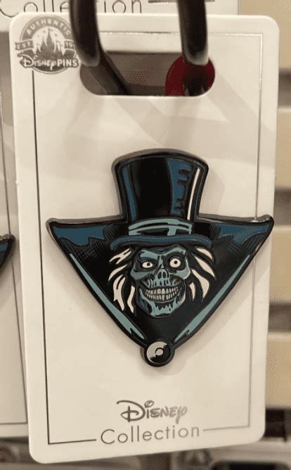 Disney Parks Haunted Mansion Hat Box Ghost Pin New With Card