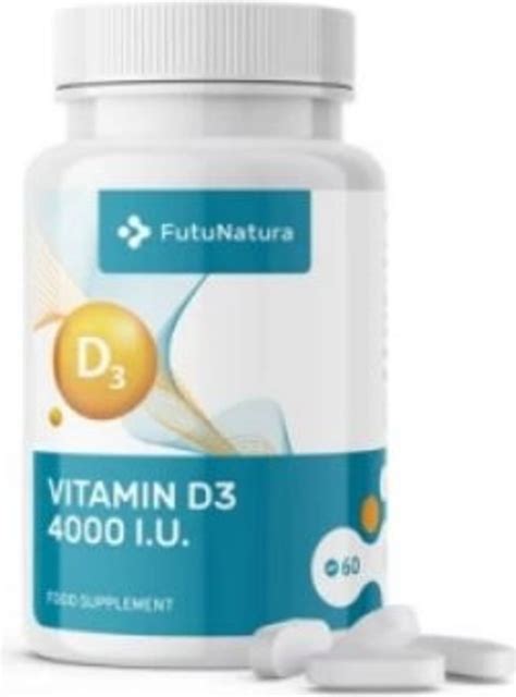 D3 Vitamiini 4000 Iu 60 Tablettia Futunatura Vitalabo Verkkokauppa
