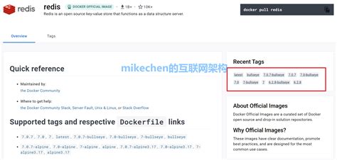 Docker安装redis详解手把手教你5步成功 Mikechen