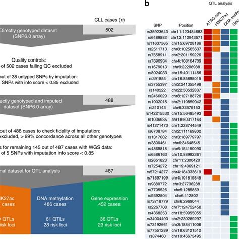 Quantitative Trait Locus Qtl Analysis And Results Overview A