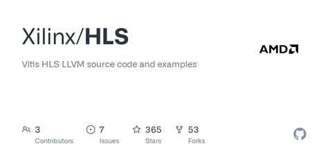 GitHub Xilinx HLS Vitis HLS LLVM Source Code And Examples