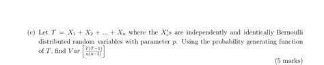 Solved C ﻿let Tx1x2dotsxn ﻿where The Xis ﻿are