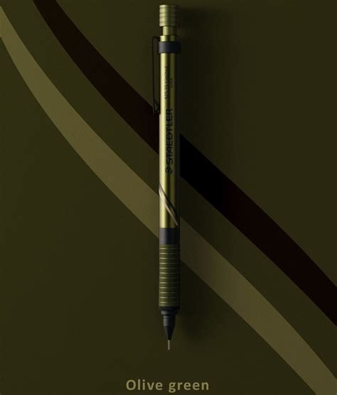 스테들러 925 35 05 올리브그린 샤프 05mm 문구랜드