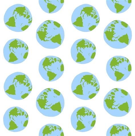 Premium Vector Pattern Of Earth
