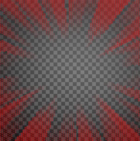 Abstract Bright Red Polka Dot Explosion Comic Effect Premium Ai